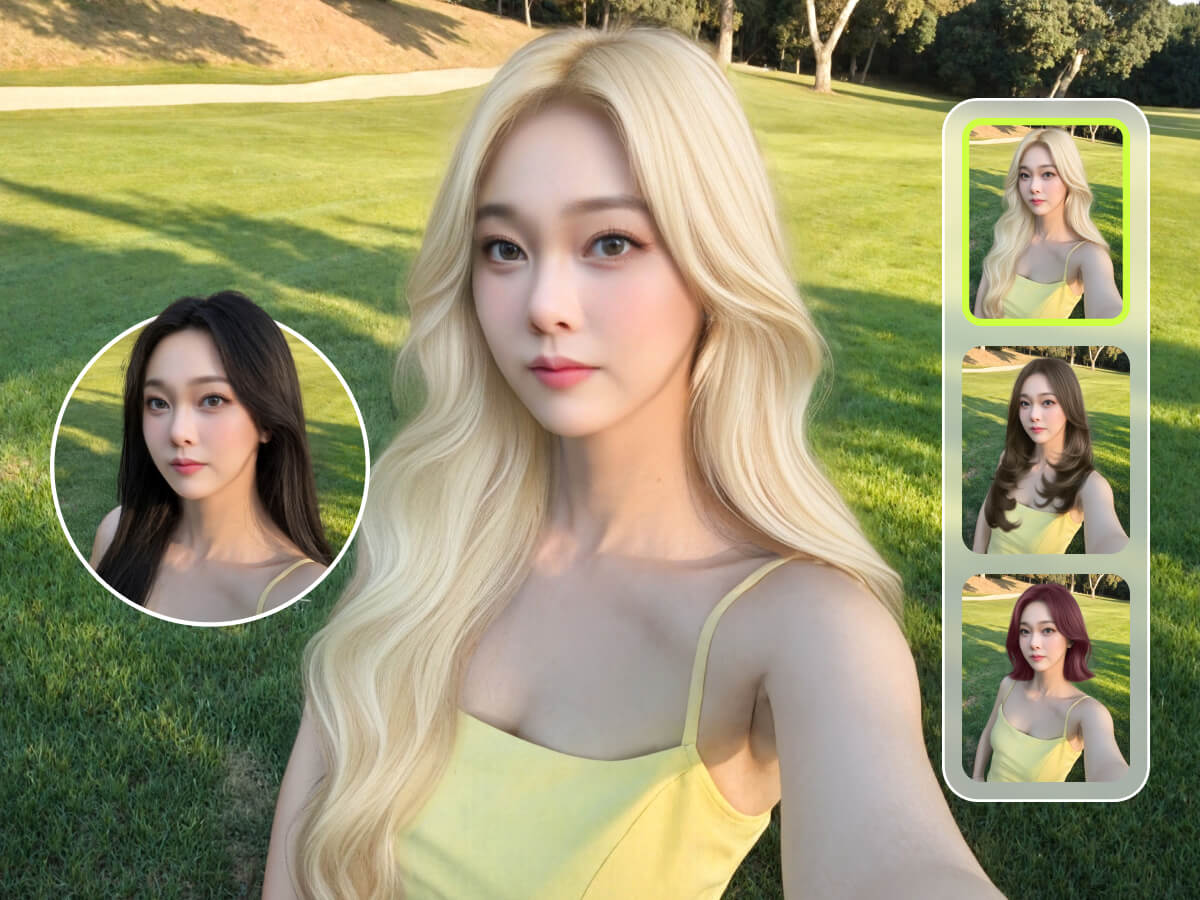 無料のAI髪型チェンジャー｜オンライン髪型シュミレーションサイト